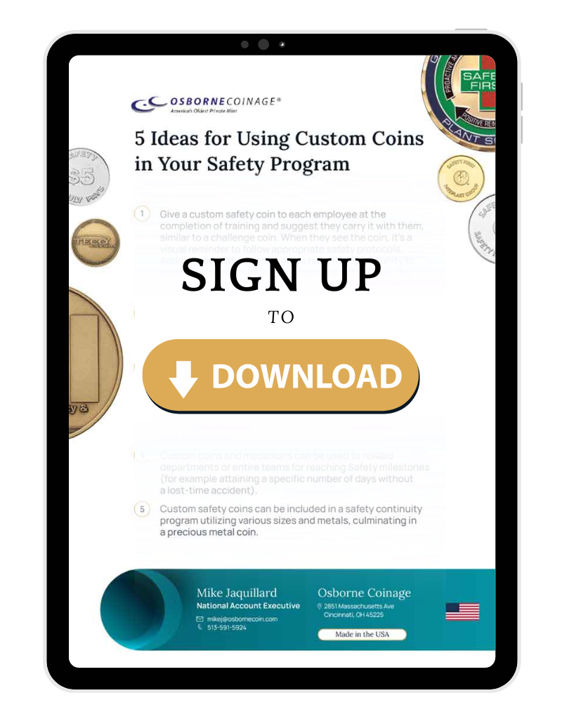 Custom Safety Challenge Coins
