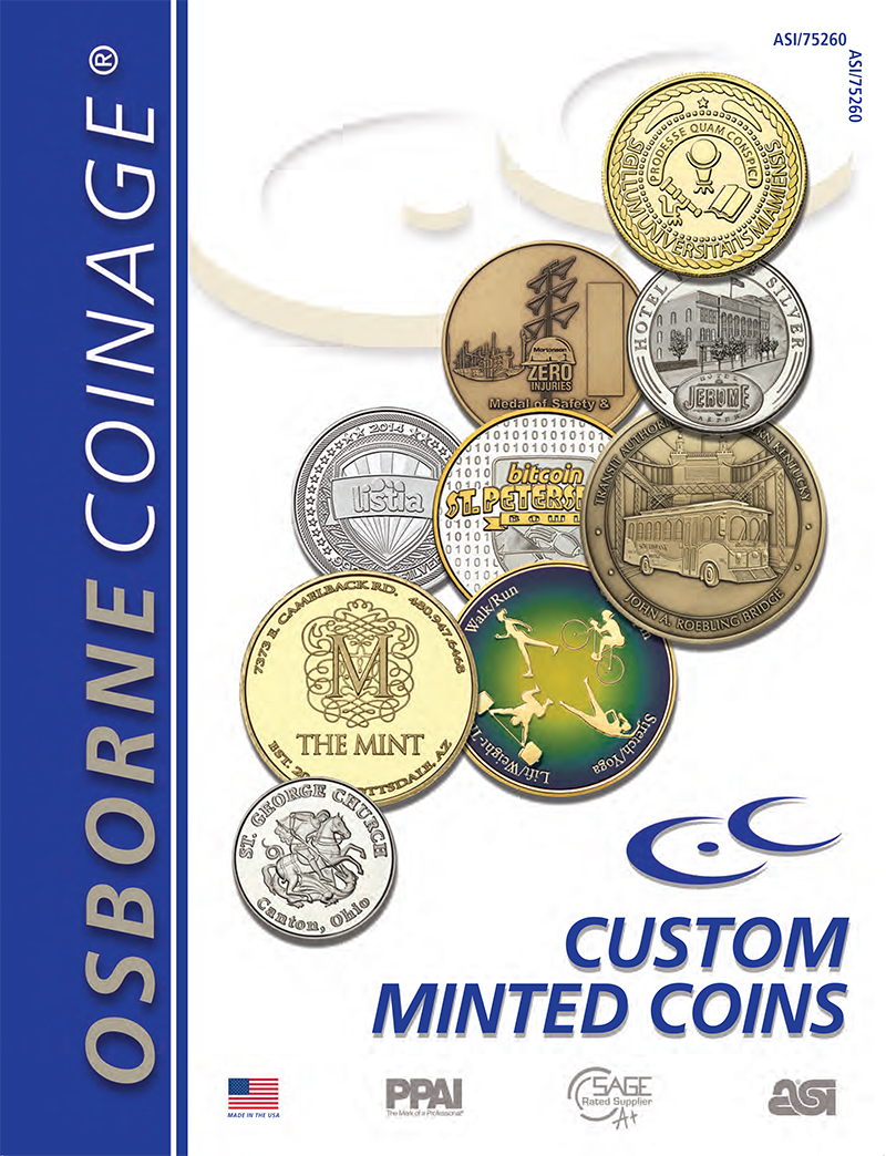 Custom Made Coin Catalog & Templates | Osborne Coinage
