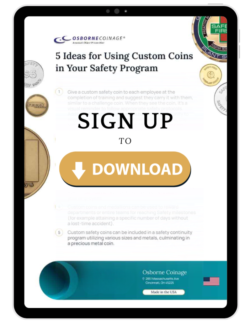 Custom Safety Challenge Coins