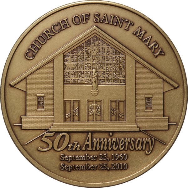 Custom Religious Coins For Churches, Parishes & More